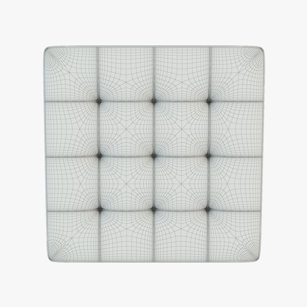 free pouf 3d model