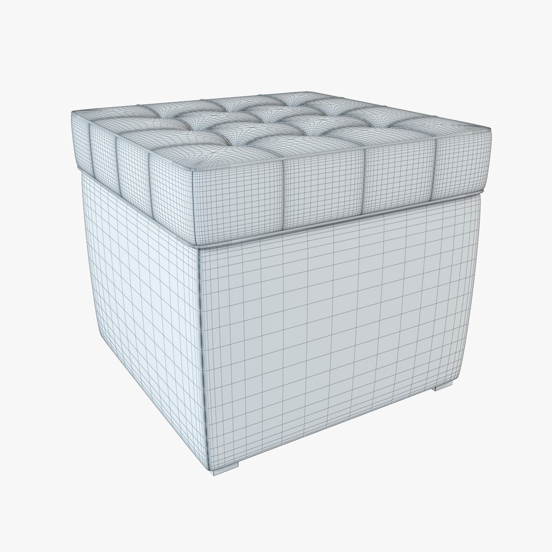 Free Pouf 3d Model