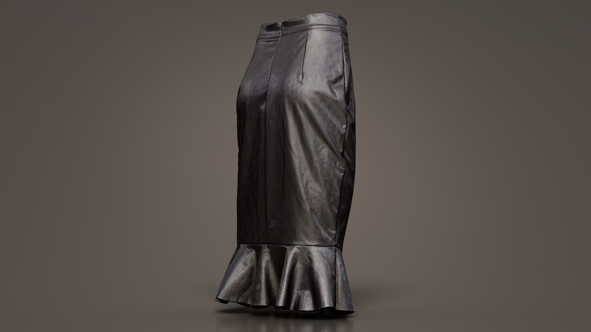 Shiny Mermaid Skirt Remastered 3D Model - TurboSquid 2361702