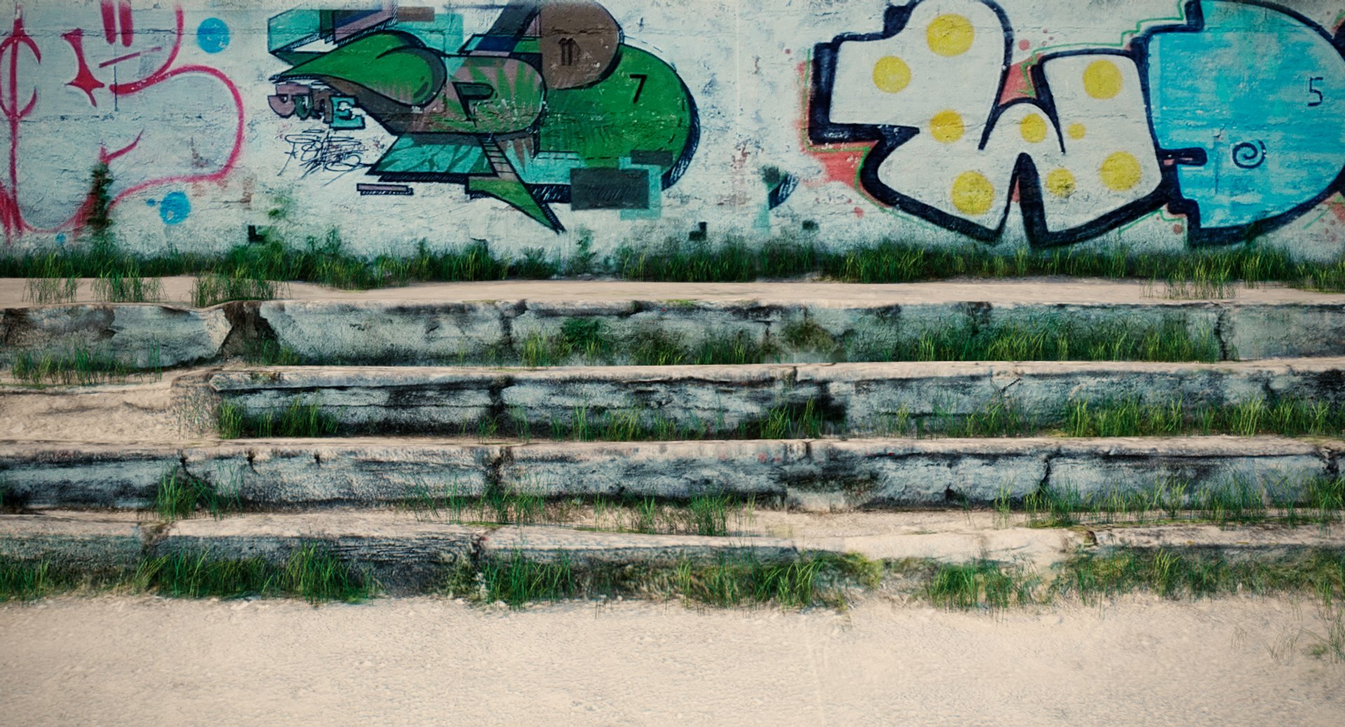 Max Graffiti Stadium Tribune