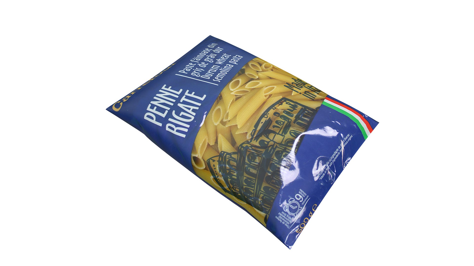 3D Penne Rigate Pasta - TurboSquid 2139239