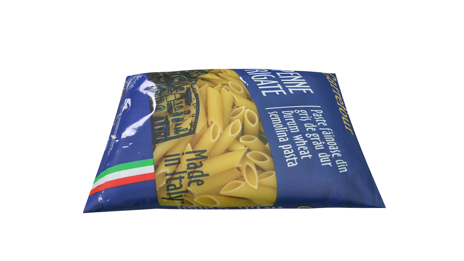 3D Penne Rigate Pasta - TurboSquid 2139239