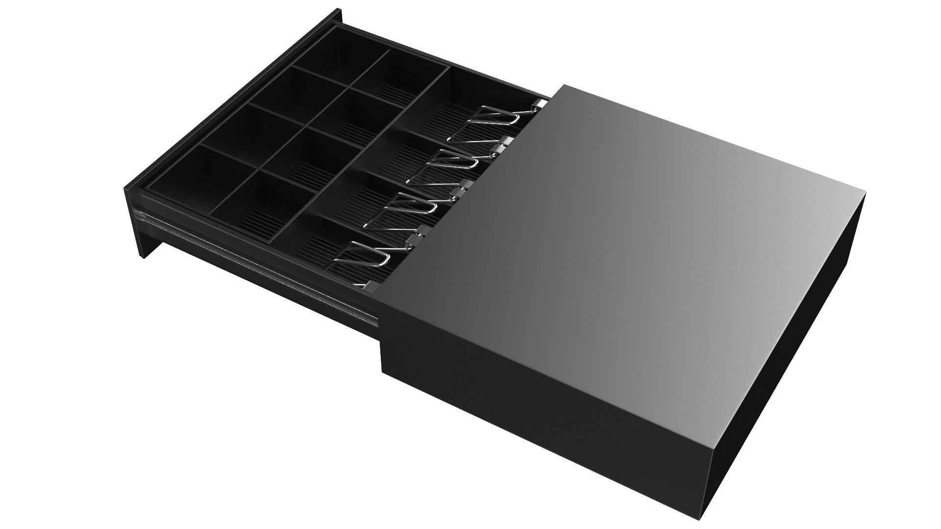 Cash Drawer Box 3D Model - TurboSquid 1964988