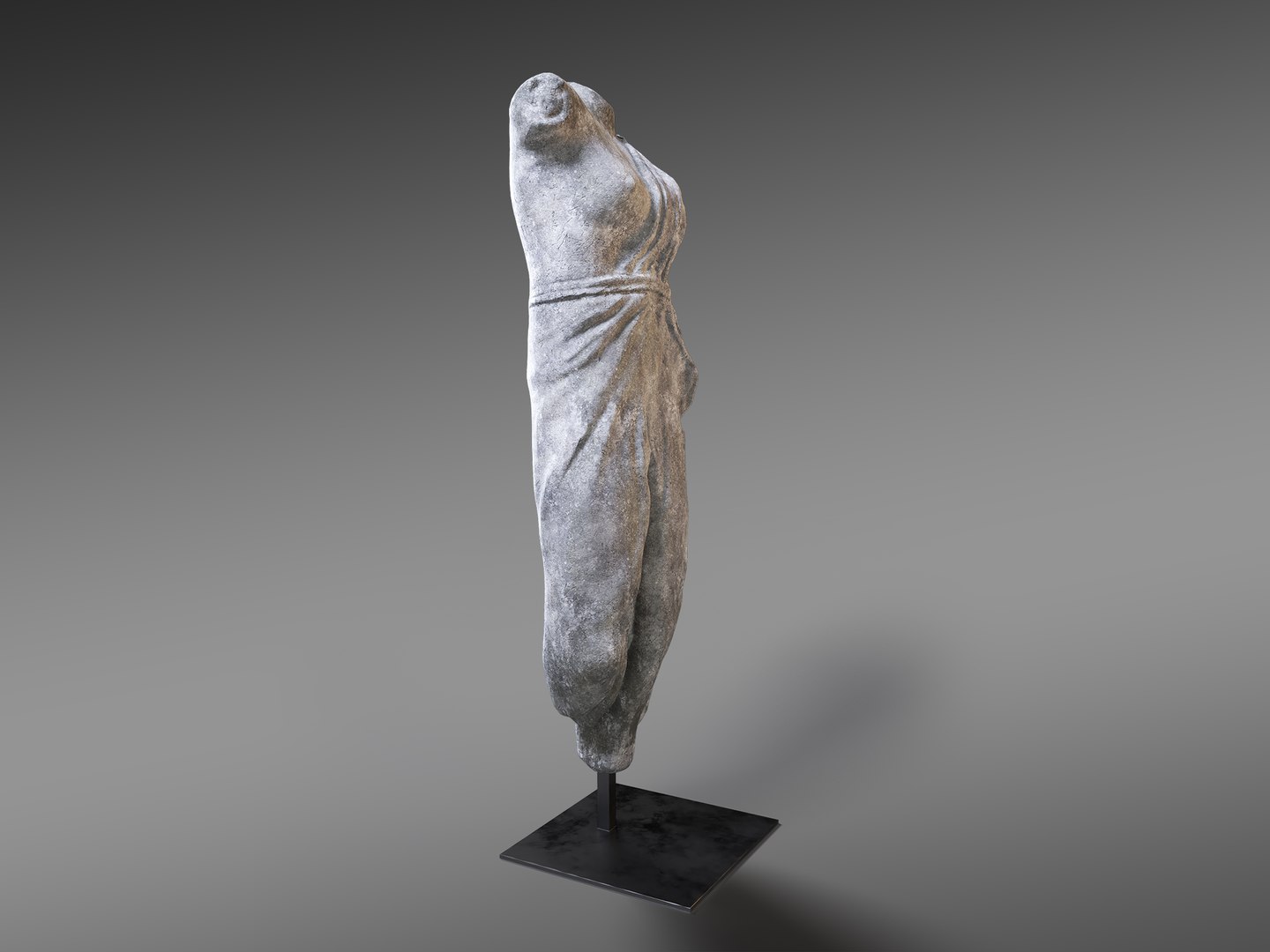 3D Draped Female Sculpture Restoration - TurboSquid 1659548