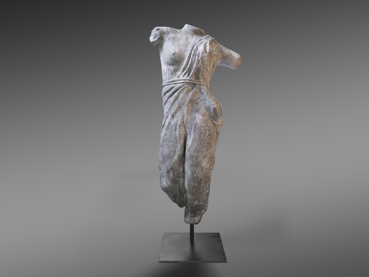 3D Draped Female Sculpture Restoration - TurboSquid 1659548