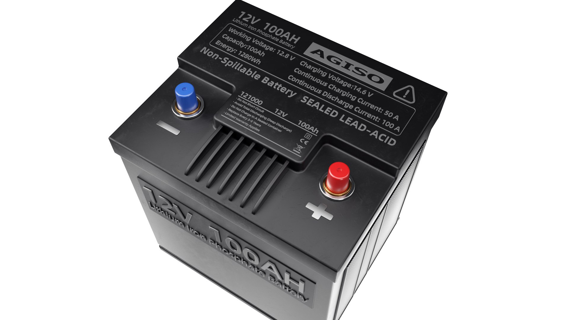 Car Battery Lead Acid Batteries 3D Model Octane Render 3D Model ...