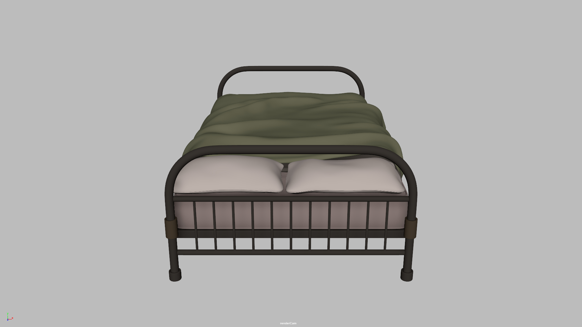 3D Model Stylised Bed Set - TurboSquid 1756430