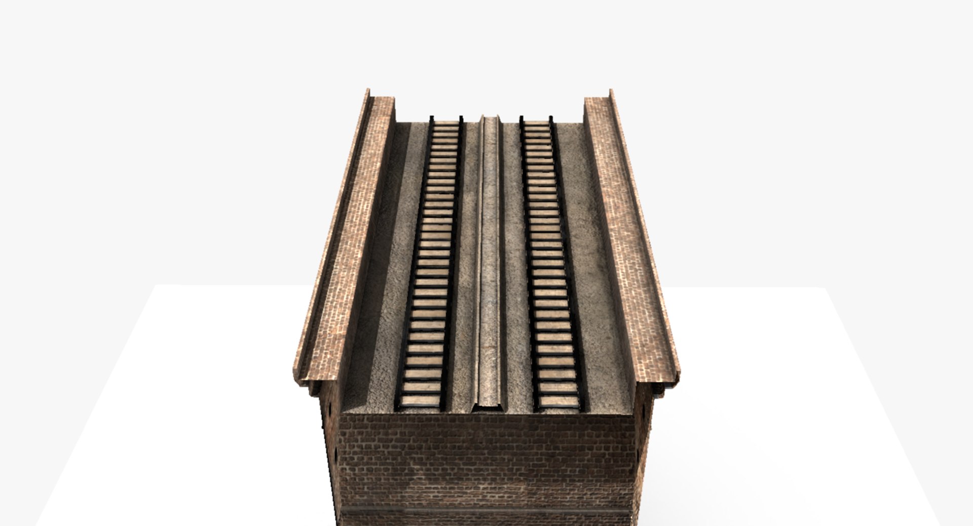 Viaduct Segment 3d Model