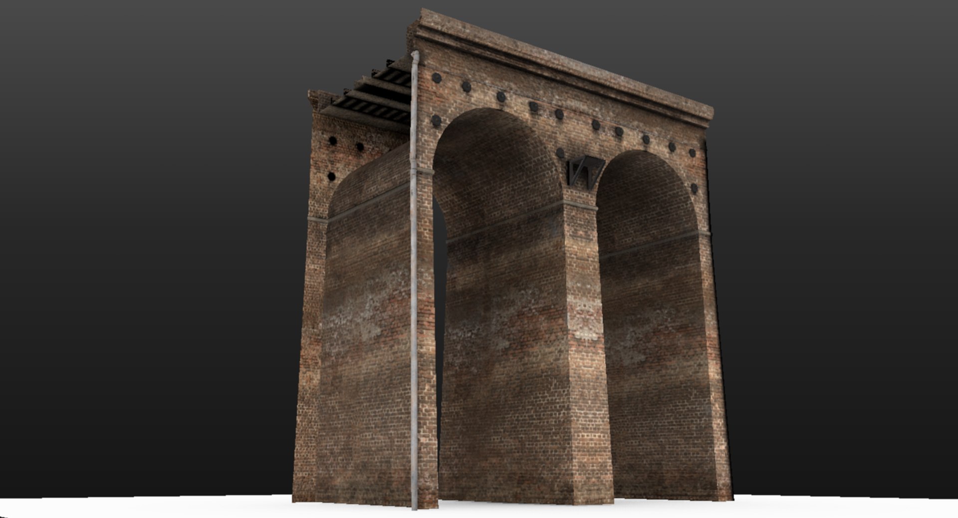 Viaduct Segment 3d Model