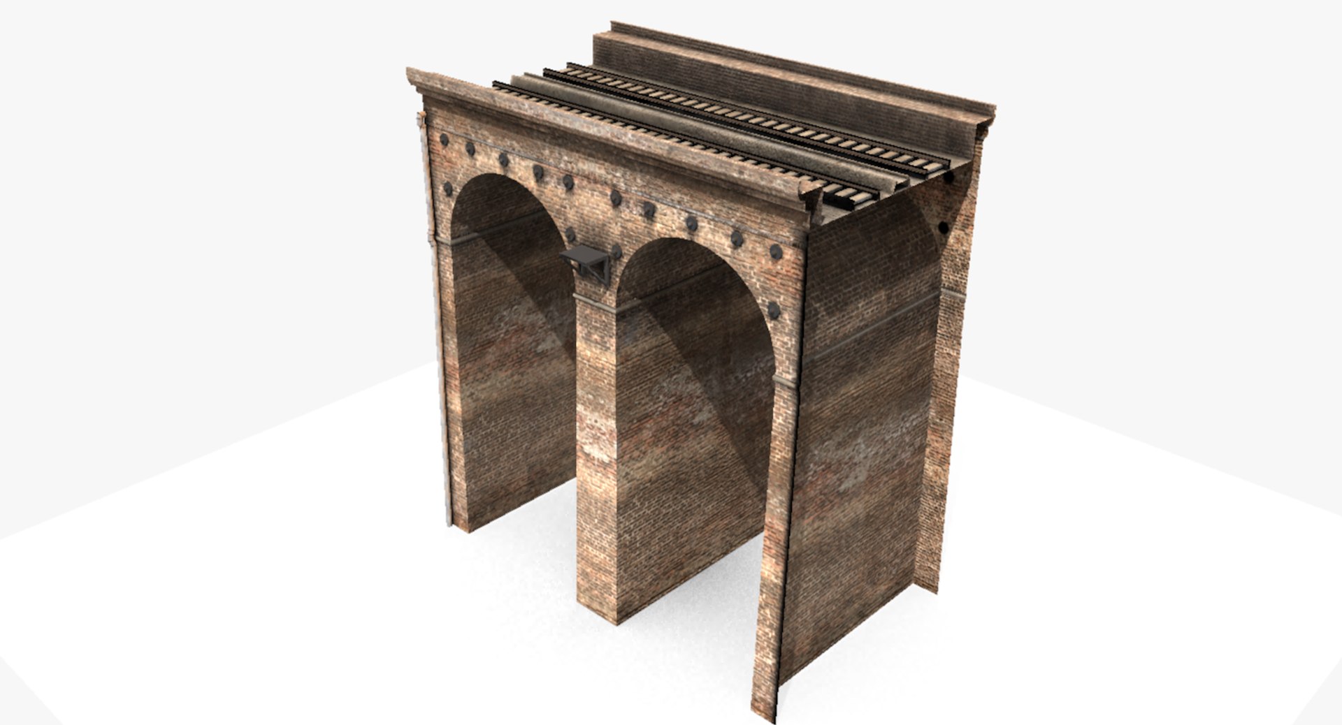 Viaduct Segment 3d Model
