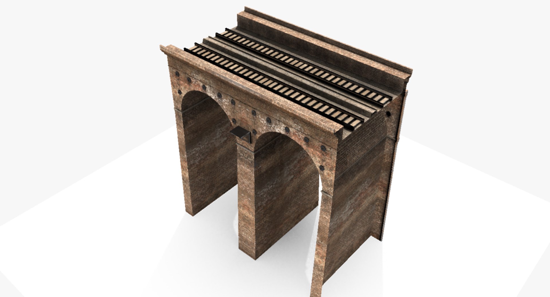 Viaduct Segment 3d Model