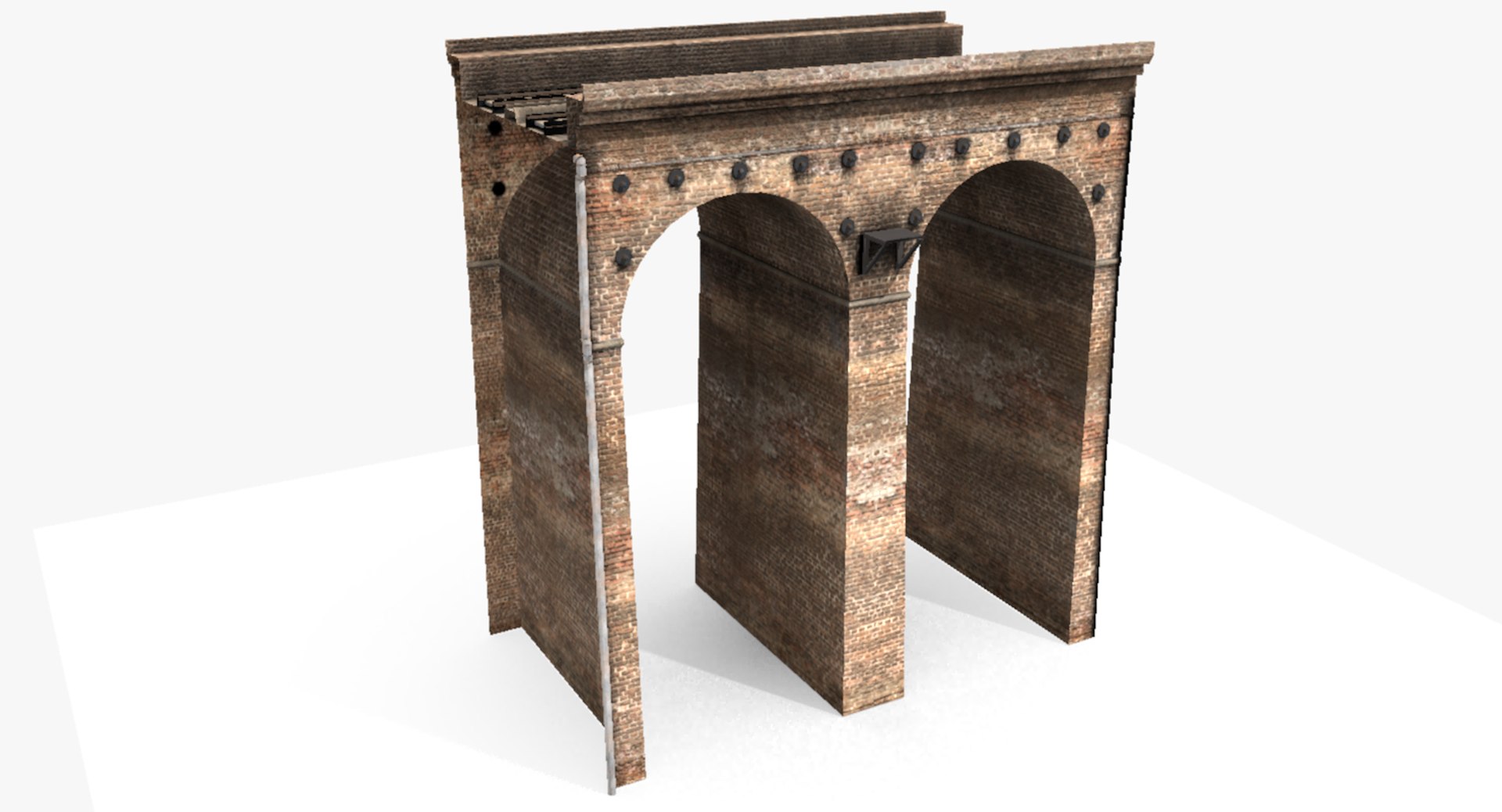 Viaduct Segment 3d Model