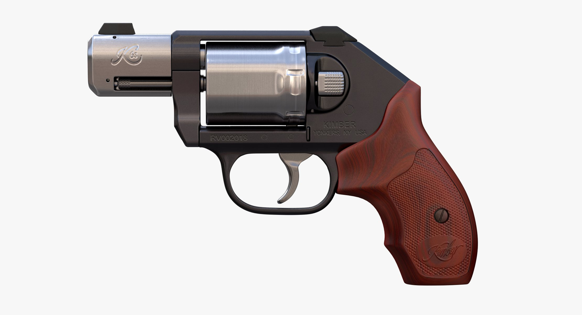 3D Revolver Kimber K6s Custom - TurboSquid 1252871