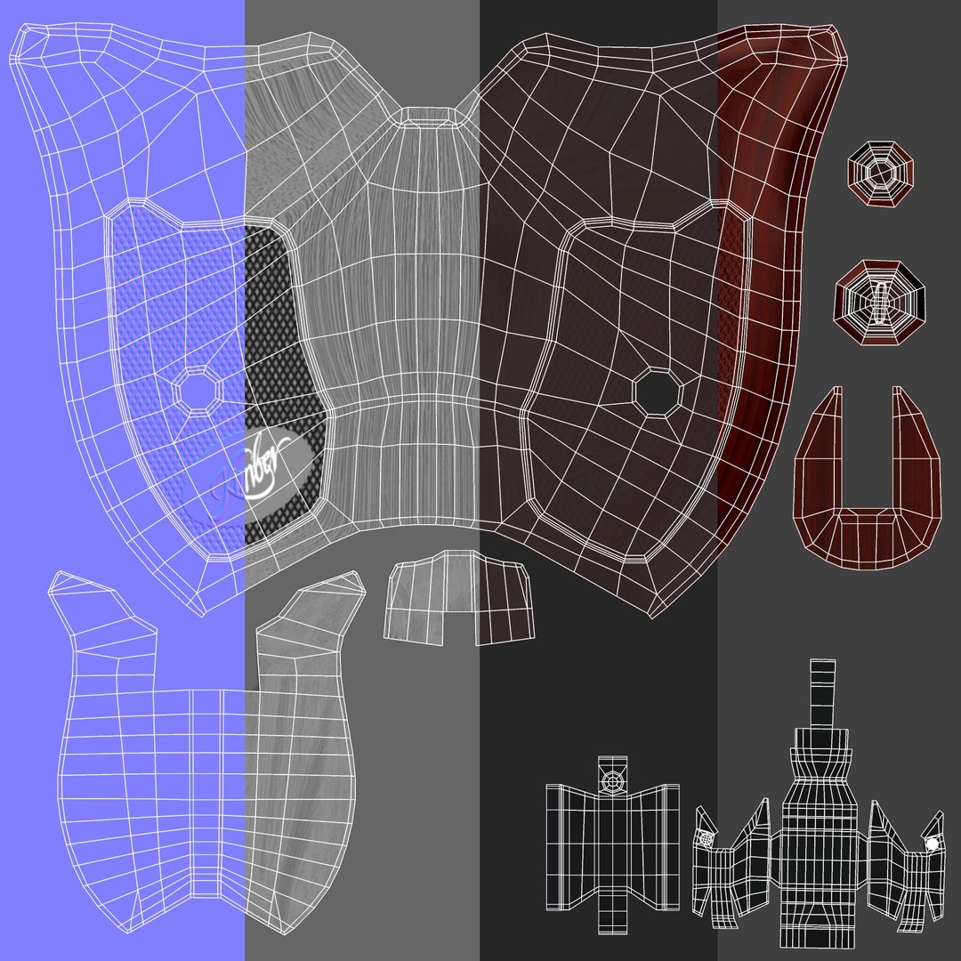 3D Revolver Kimber K6s Custom - TurboSquid 1252871