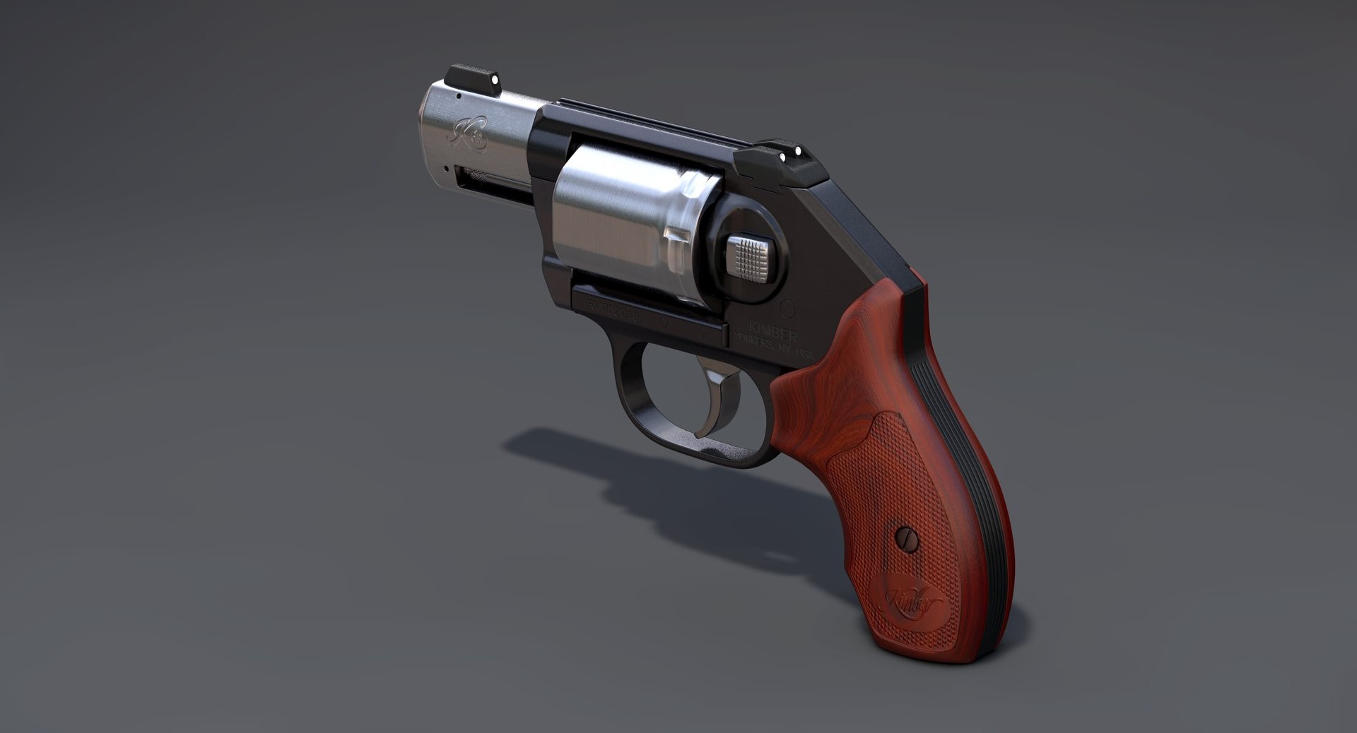 3D Revolver Kimber K6s Custom - TurboSquid 1252871