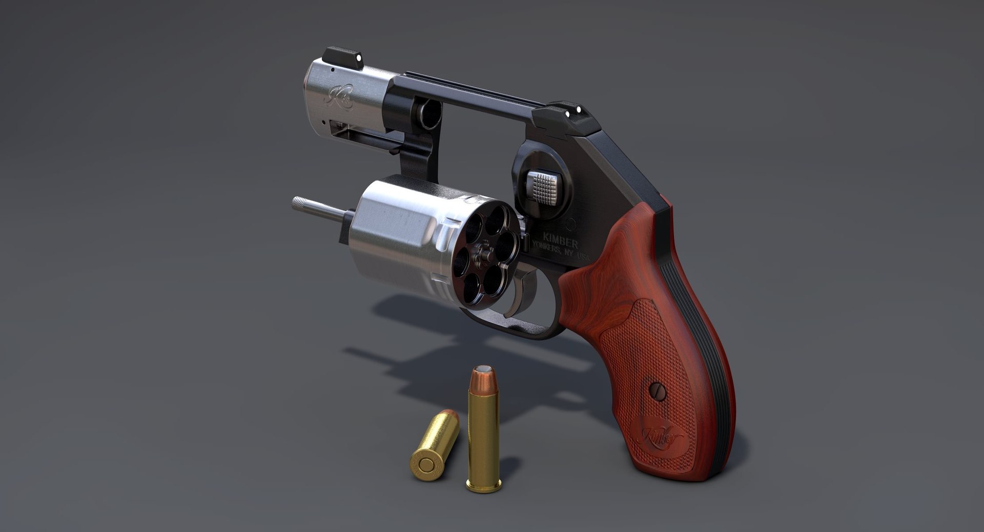 3D Revolver Kimber K6s Custom - TurboSquid 1252871