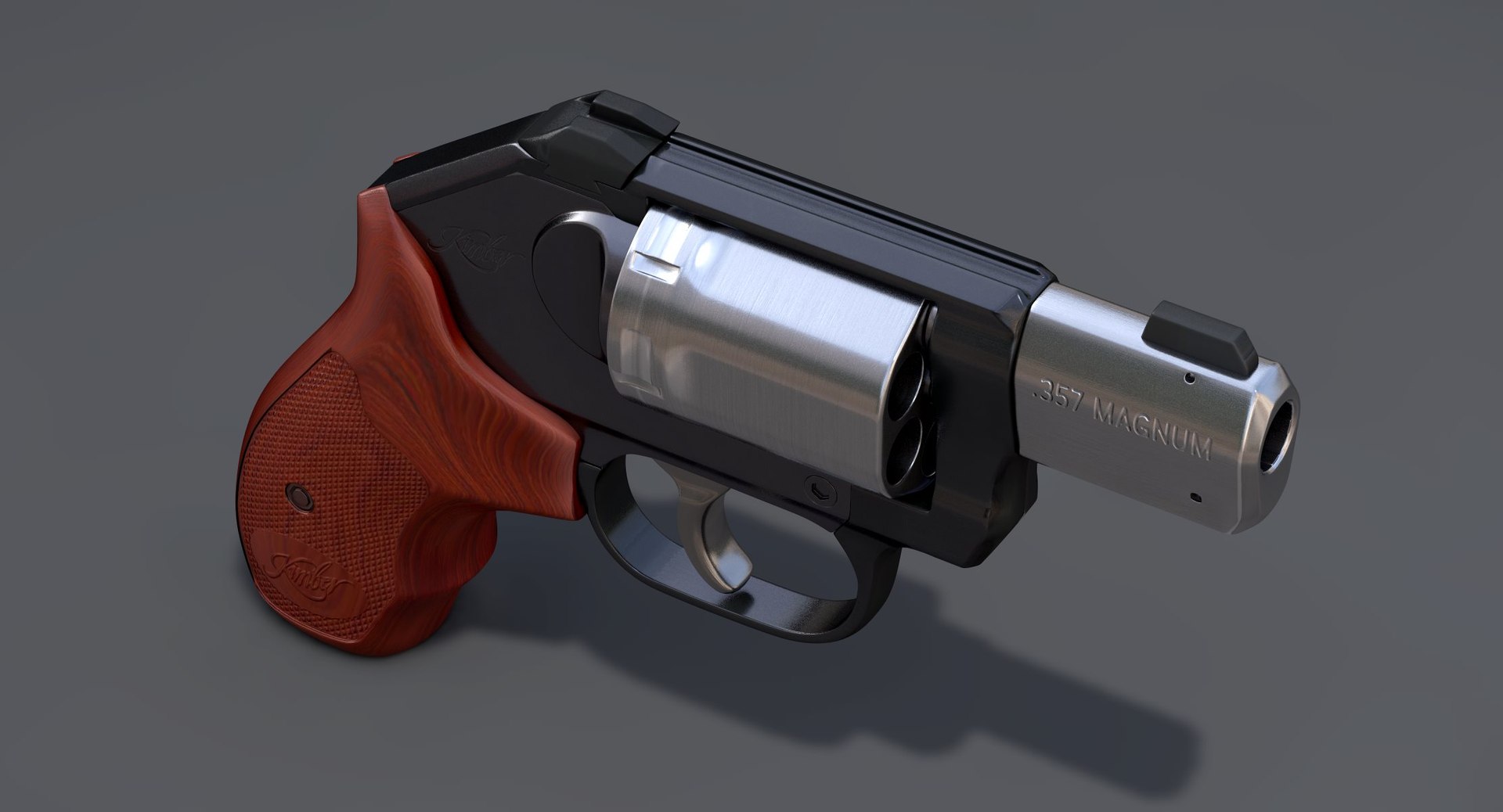 3D Revolver Kimber K6s Custom - TurboSquid 1252871