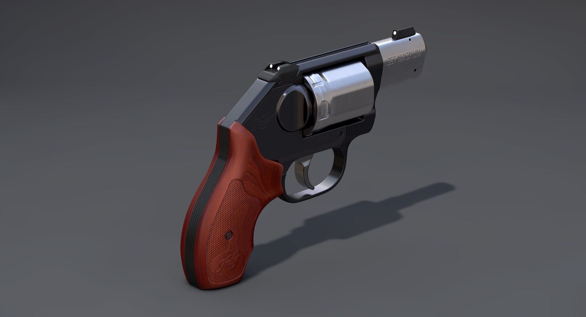 3D Revolver Kimber K6s Custom - TurboSquid 1252871