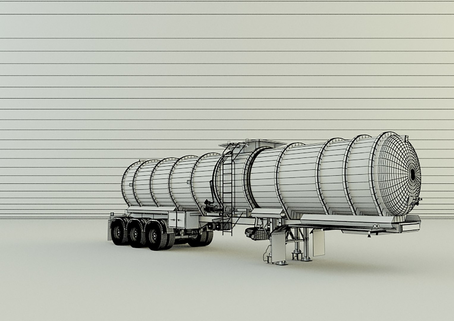 Truck Trailer 777 3D Model - TurboSquid 2121595