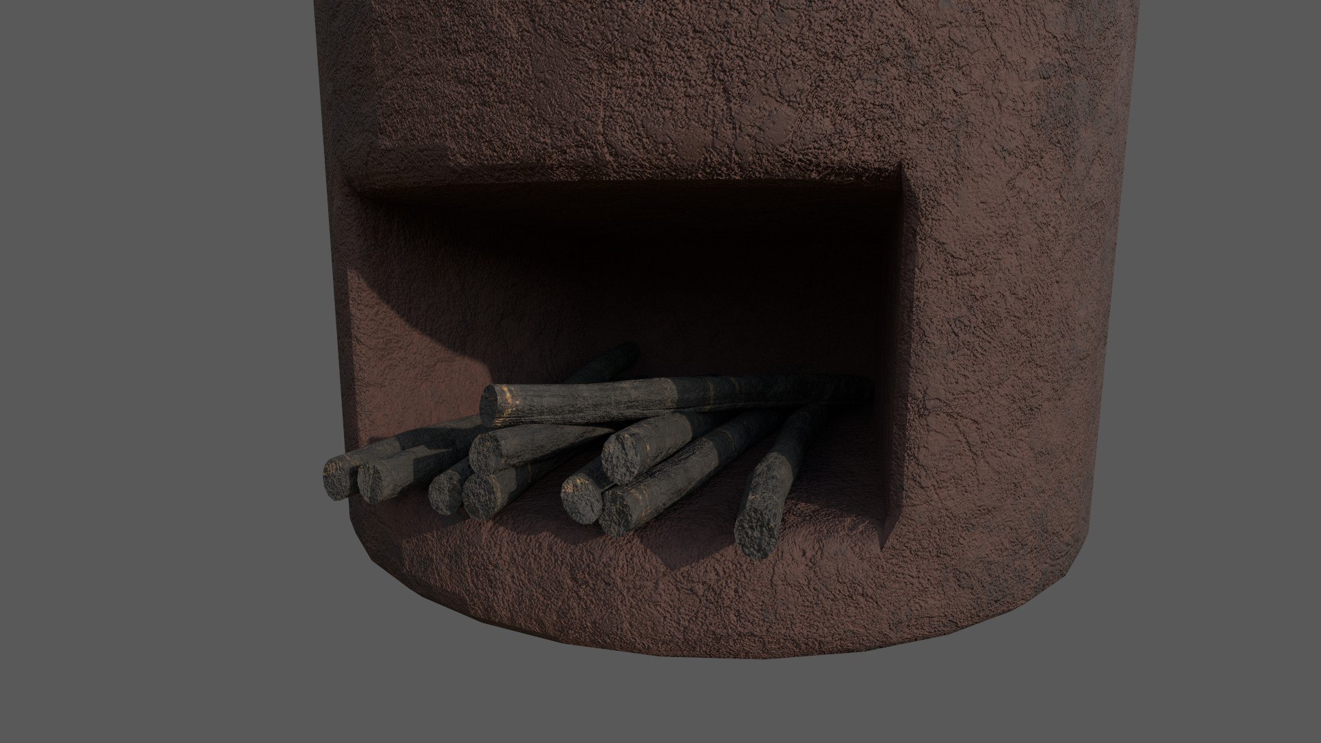 Primitive Clay Kiln Model - TurboSquid 2219868