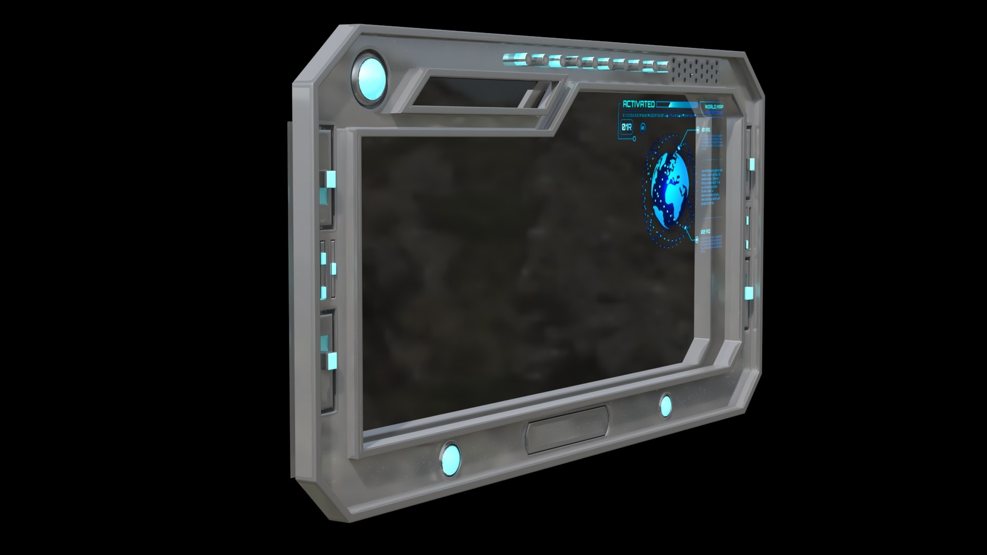 3D Sci-fi Window Win - TurboSquid 1661198
