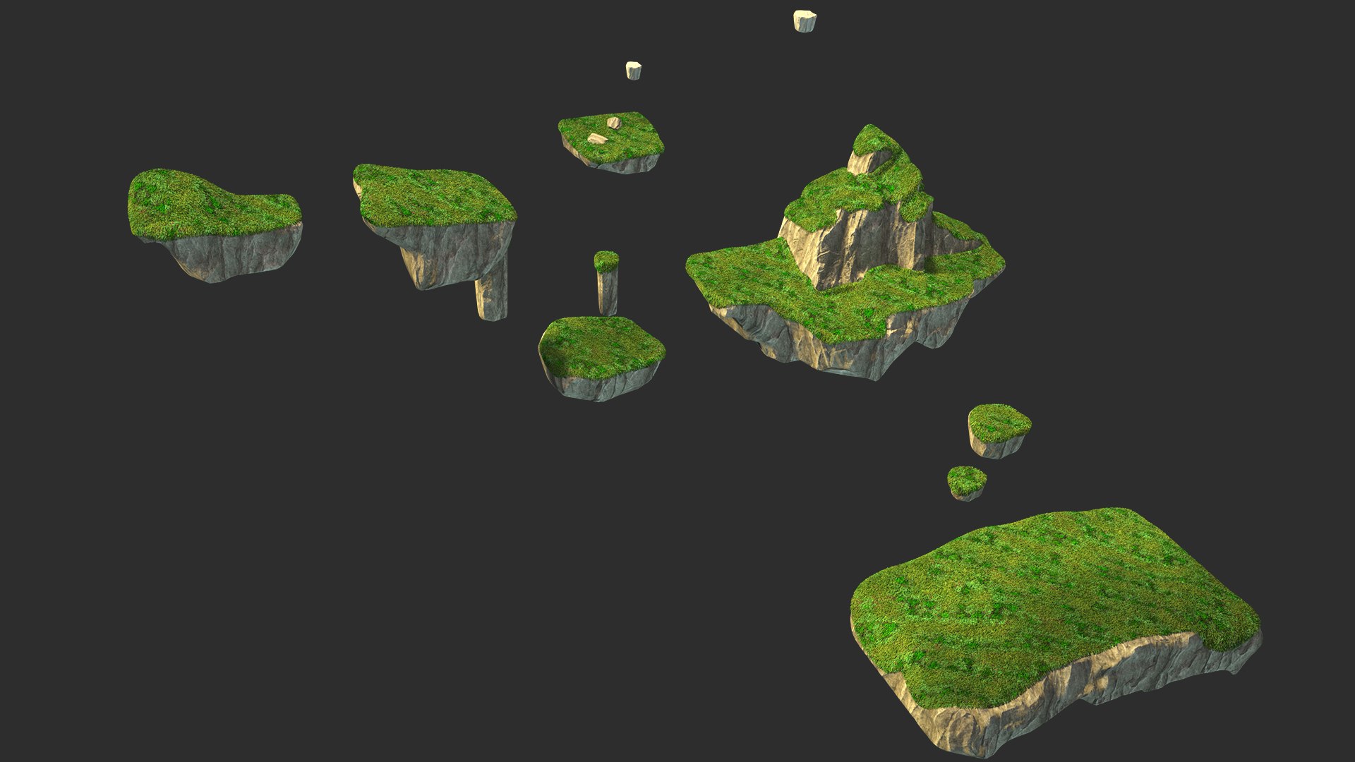 Islands Model - TurboSquid 1756520