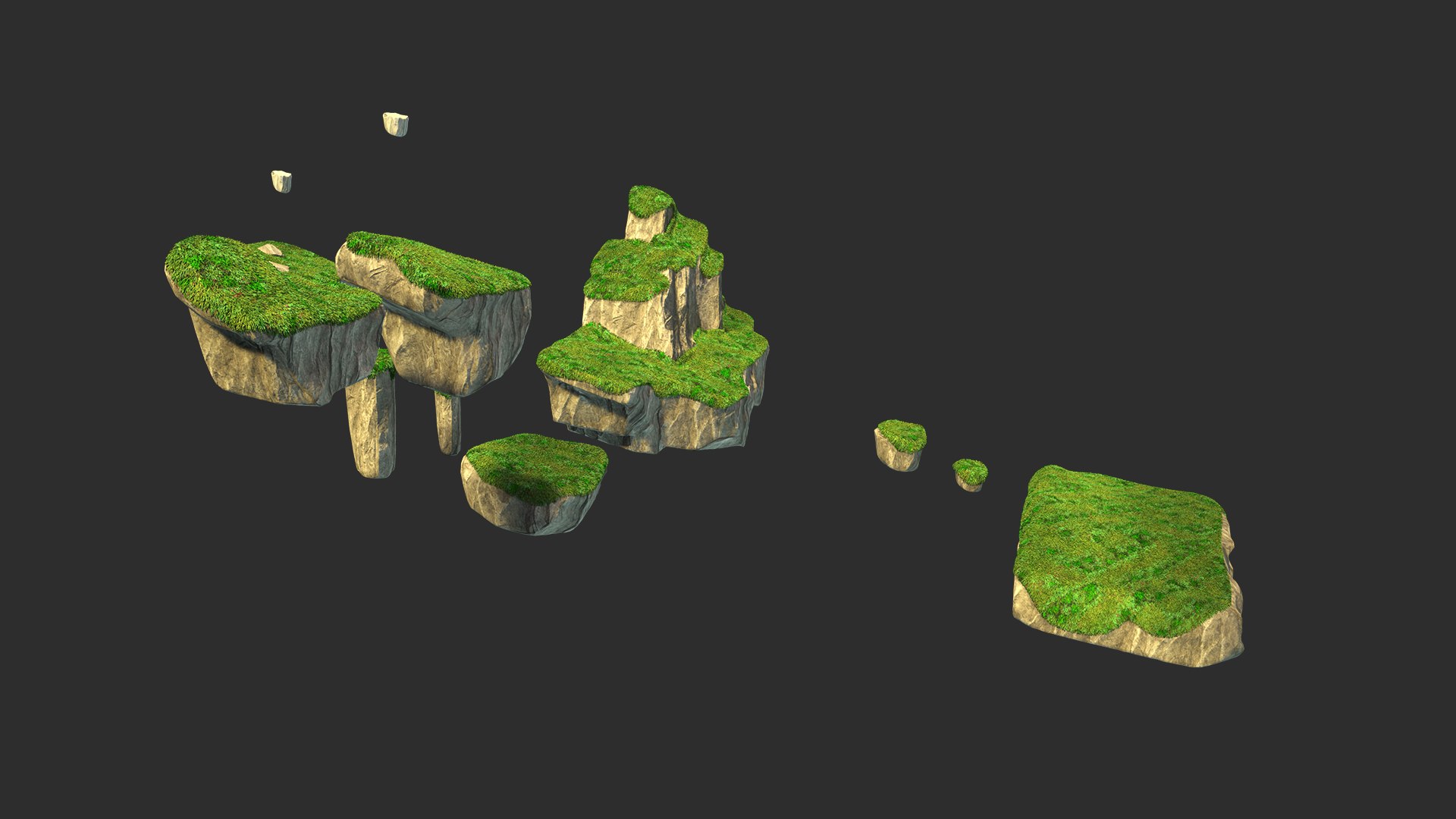Islands Model - TurboSquid 1756520