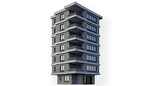 Download 3D Apartment Building SketchUp Models - TurboSquid