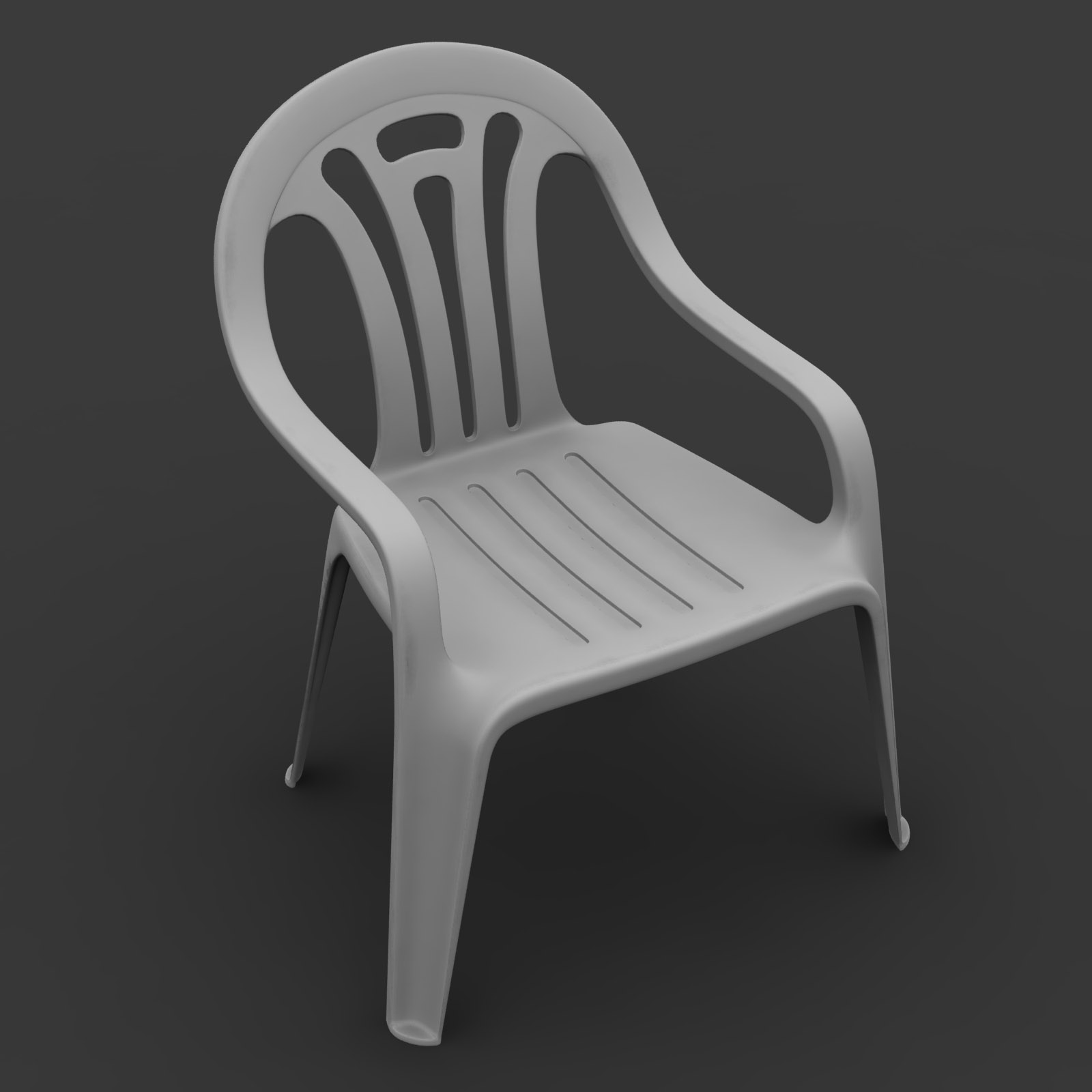 plastic molded chair max