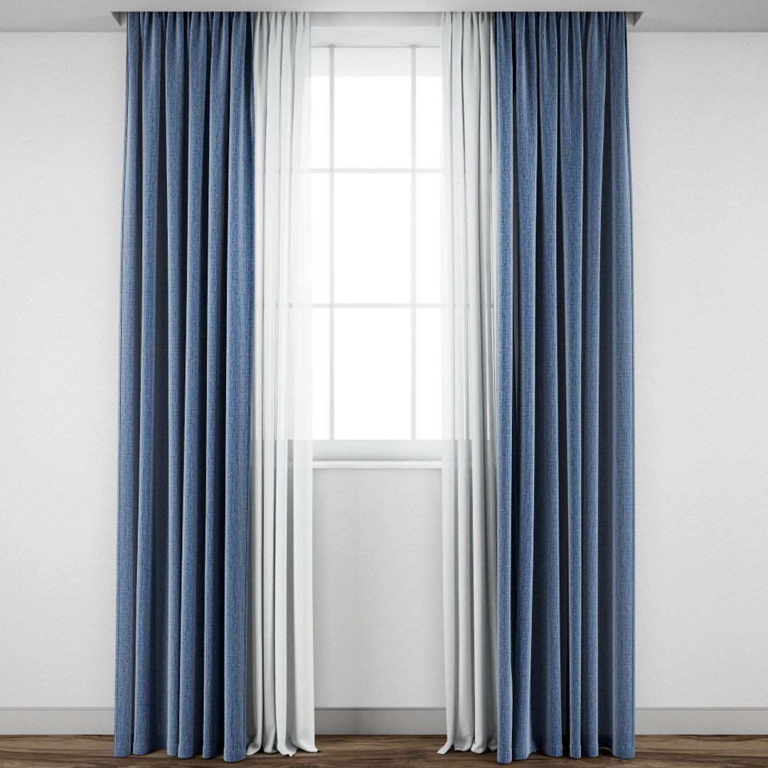 3D Model Curtain Fabric Drape - TurboSquid 1618012