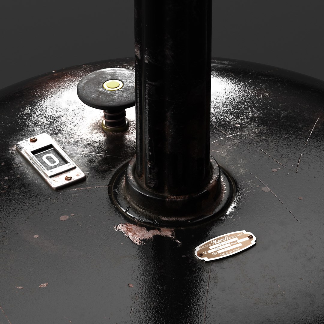 3D Marelli AE 600C Old Fan Model - TurboSquid 2294716