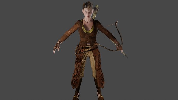 Free Blender Female Models | TurboSquid