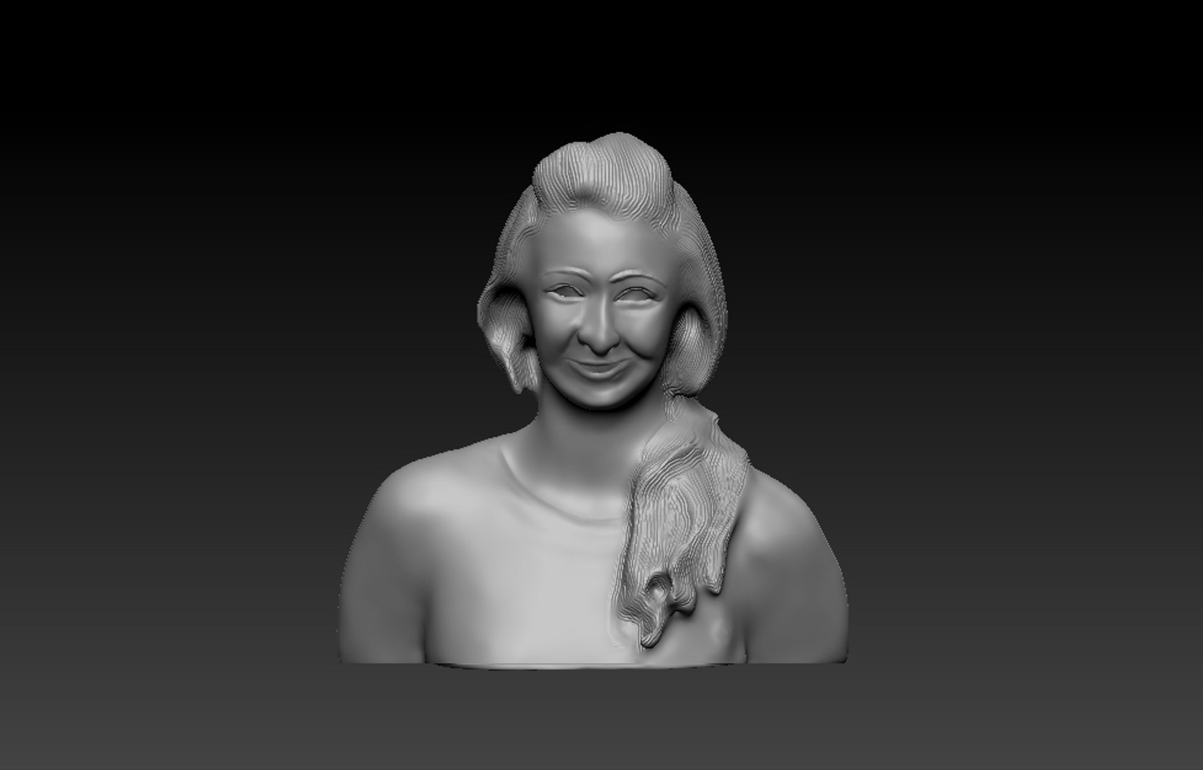 3d sculpting 3d model