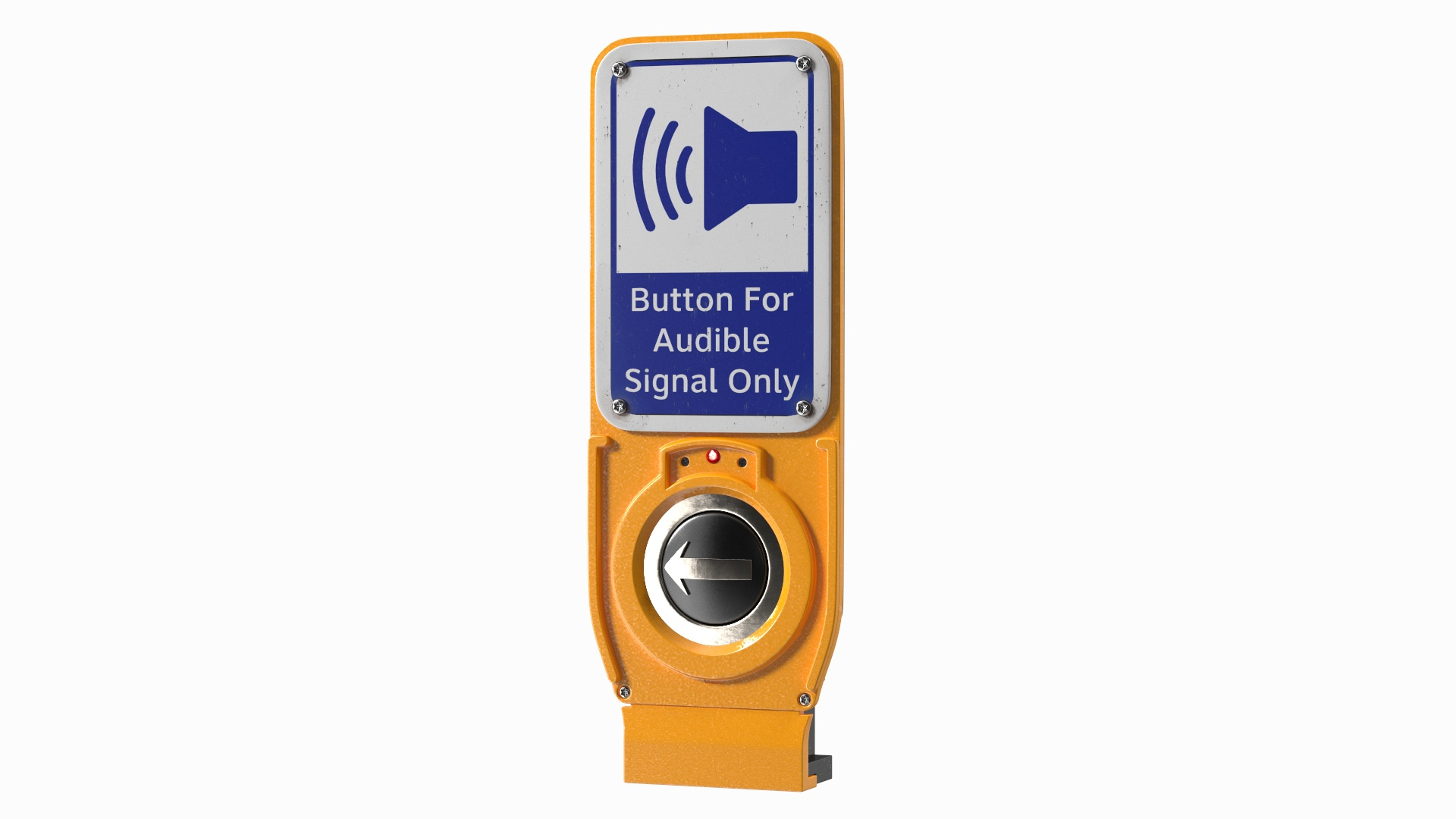 modelo 3d Audible Signal Crosswalk Button - TurboSquid 2033880
