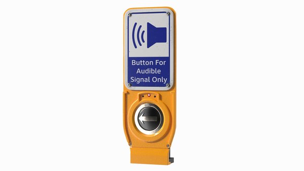 3D model Audible Signal Crosswalk Button - TurboSquid 2033880