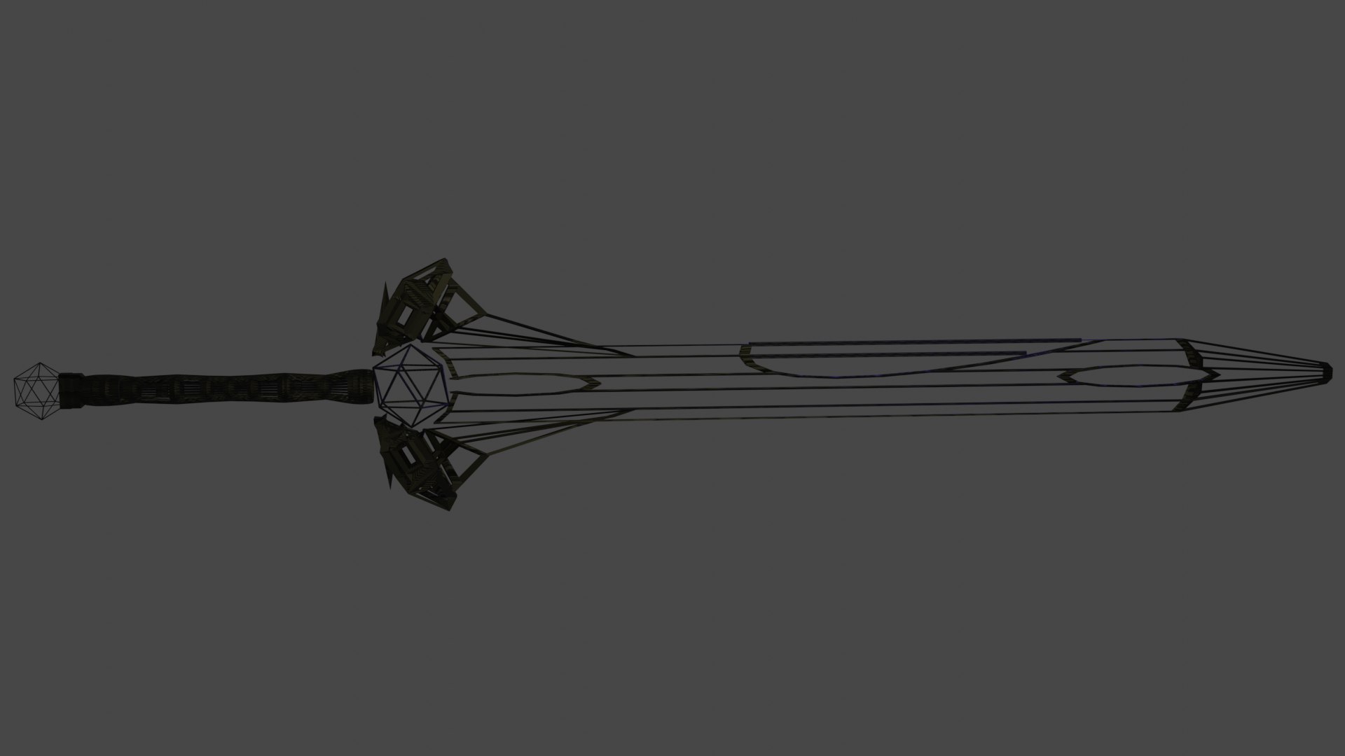 Purple Sword 3D Model - TurboSquid 1813202