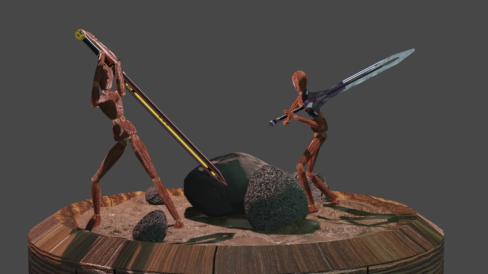 Purple Sword 3D Model - TurboSquid 1813202