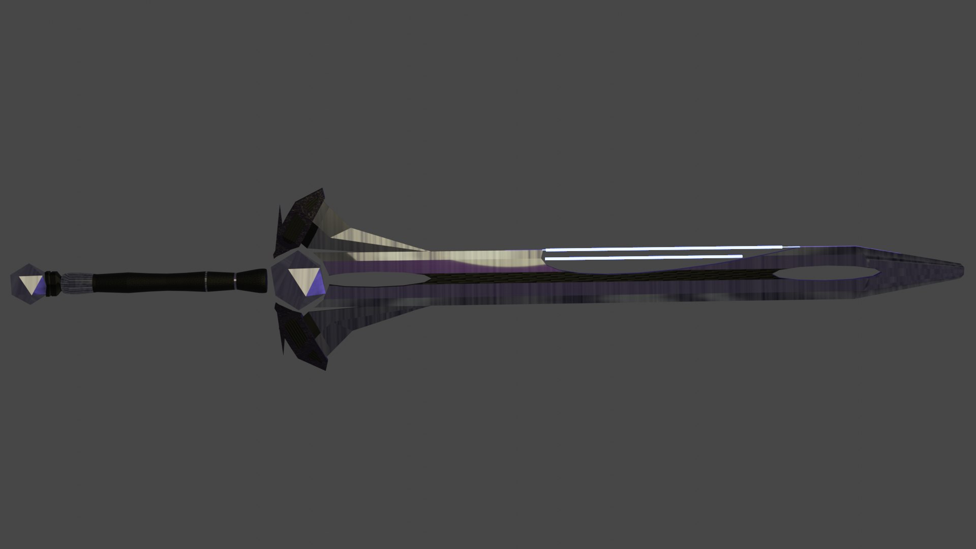 Purple Sword 3D Model - TurboSquid 1813202