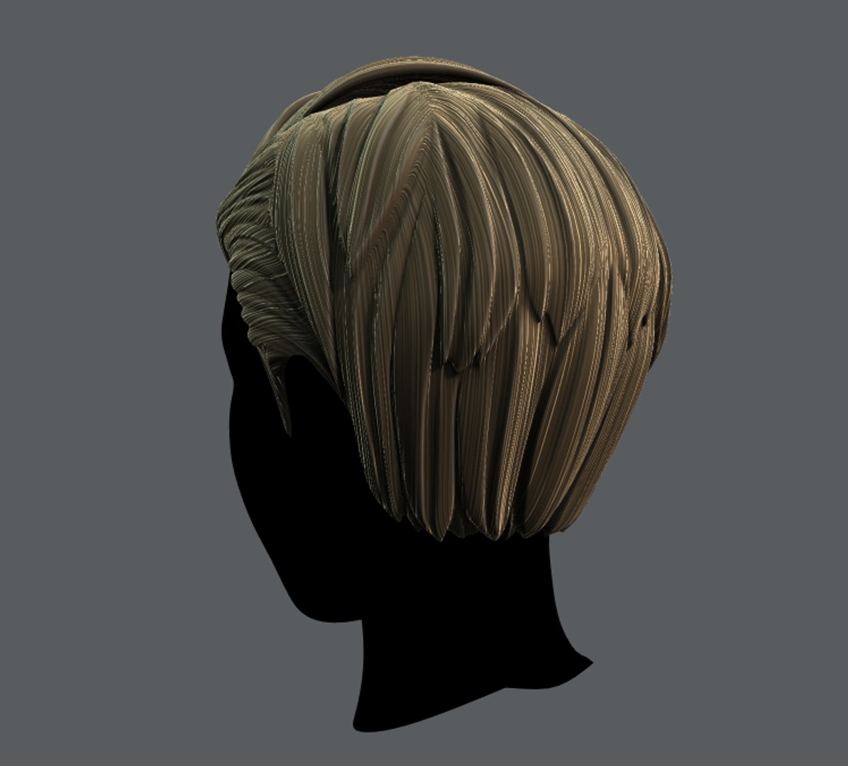 3D hair man model - TurboSquid 1317364