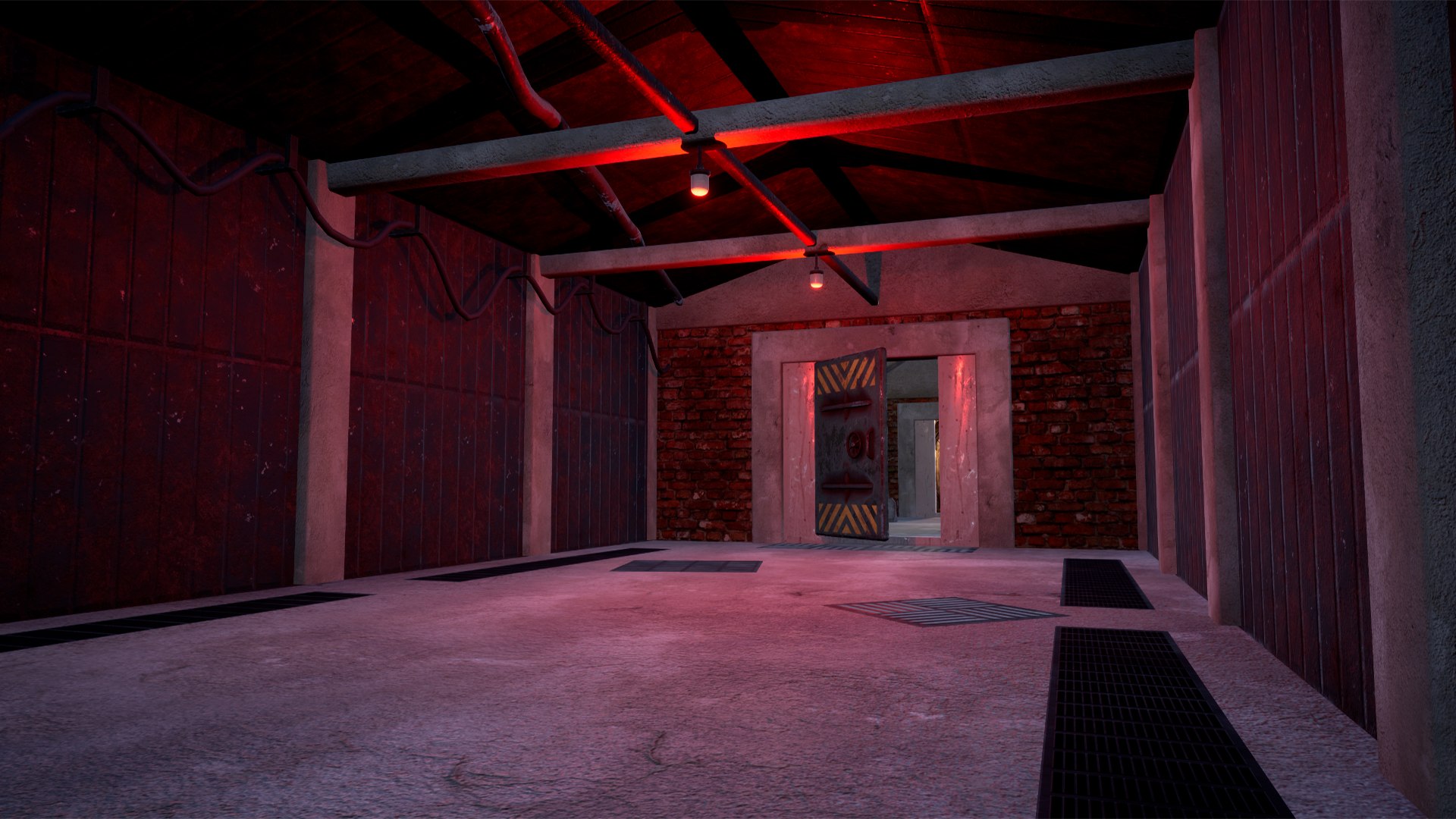 3D Model Military Modular Bunker With Props - TurboSquid 1790084