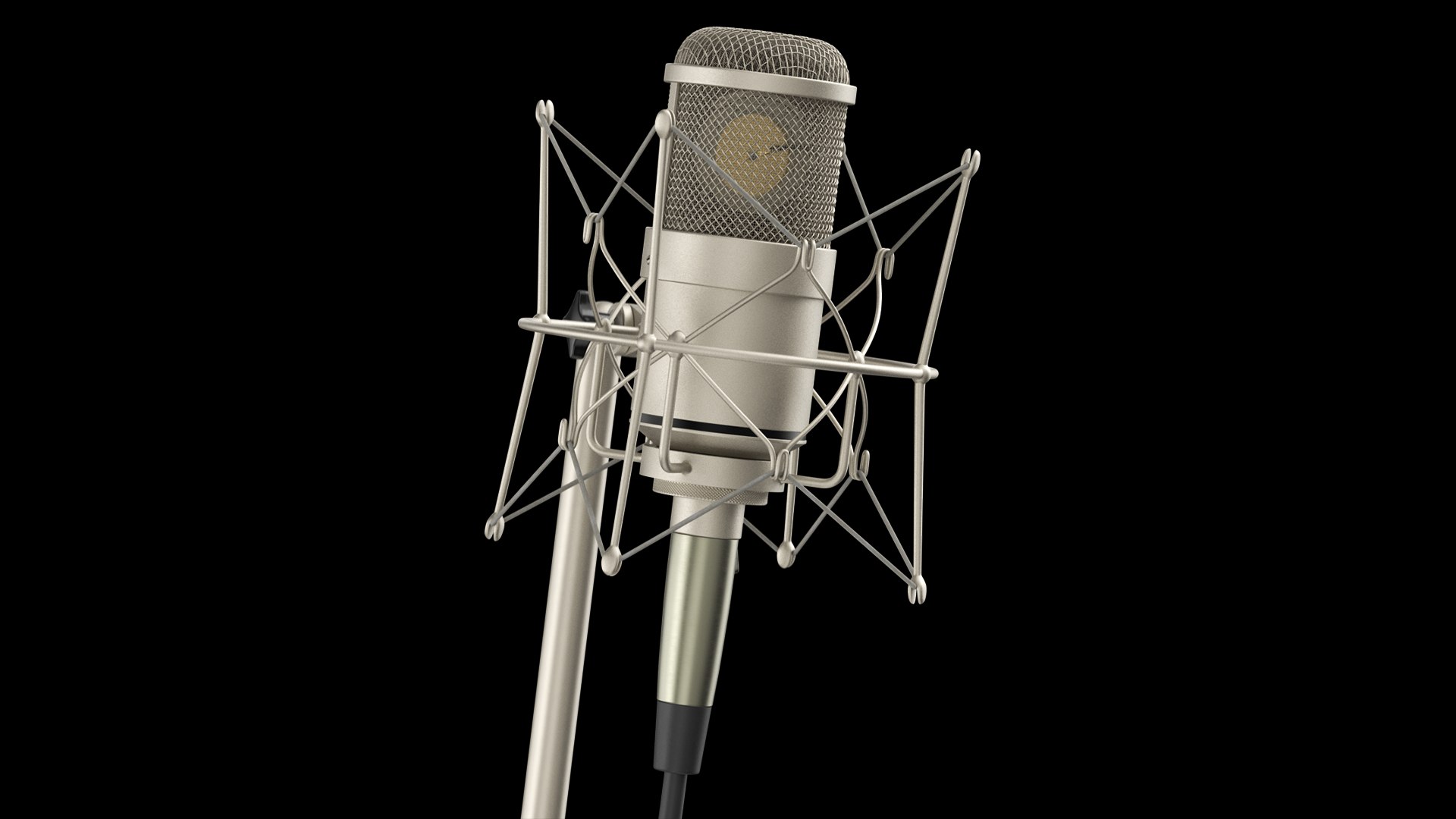 2 Microphones Set 3D Model - TurboSquid 2167205