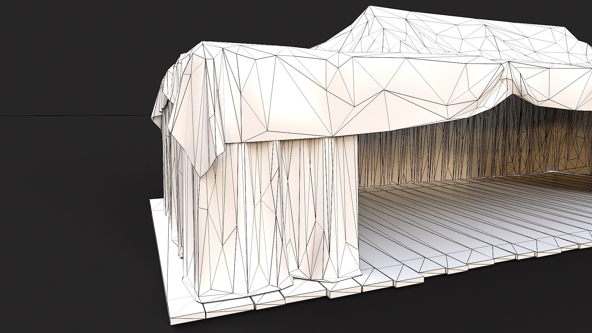 Old Traditional Eastern Nomads Tent 2 Model - TurboSquid 2360419
