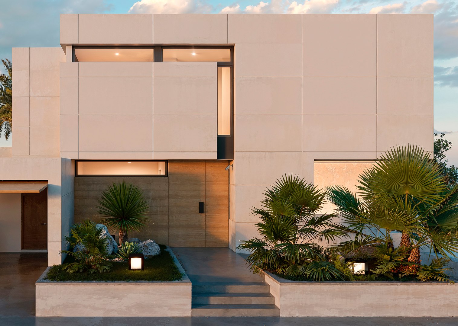 3D Modern Luxury Single-Family House With Pool 3D Scene L 3ds Max And Corona Renderer Day And ...