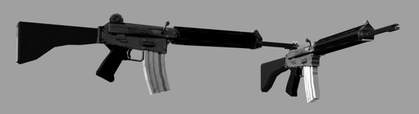 armalite ar-18 3d model