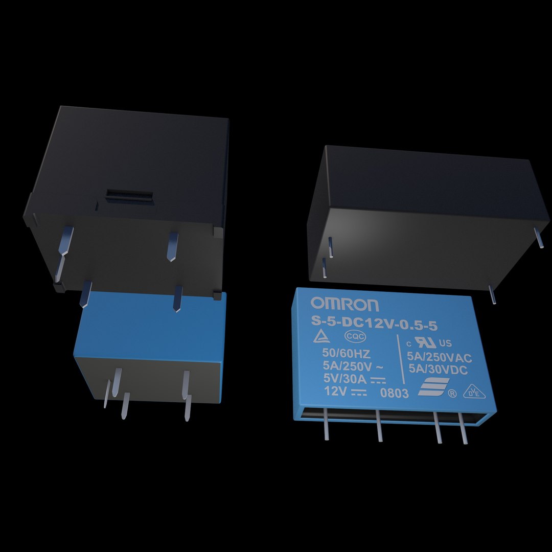 3D Relays Model - TurboSquid 1733128