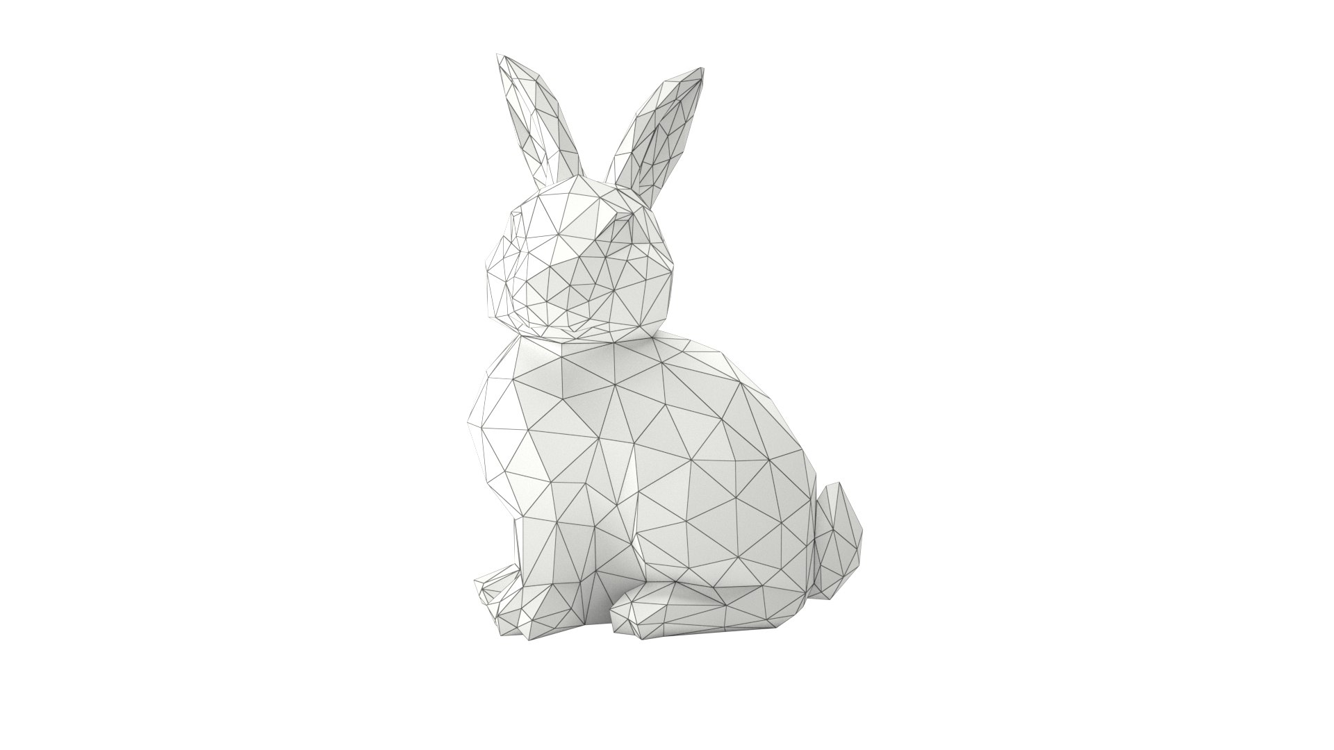 Low Poly Bunny Rabbit 3D - TurboSquid 1780749