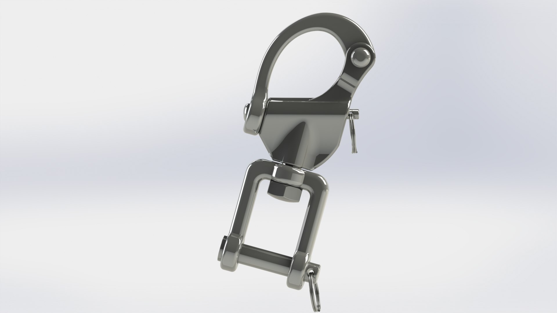 3D Carabiner Swivel Quick - TurboSquid 1668426