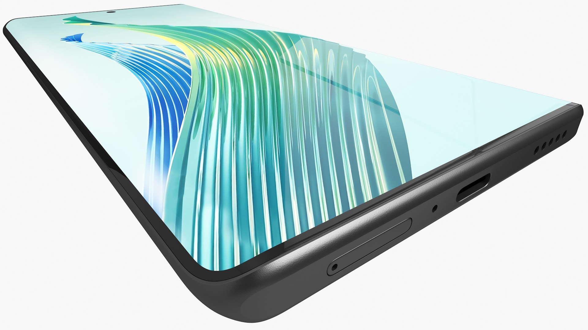 Honor Magic 5 Lite -X9a- Black 3D - TurboSquid 2035946