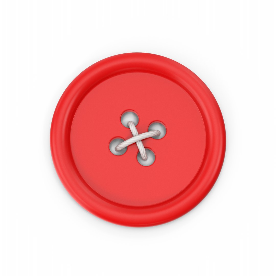 3D Cloth Button Model - TurboSquid 2228170