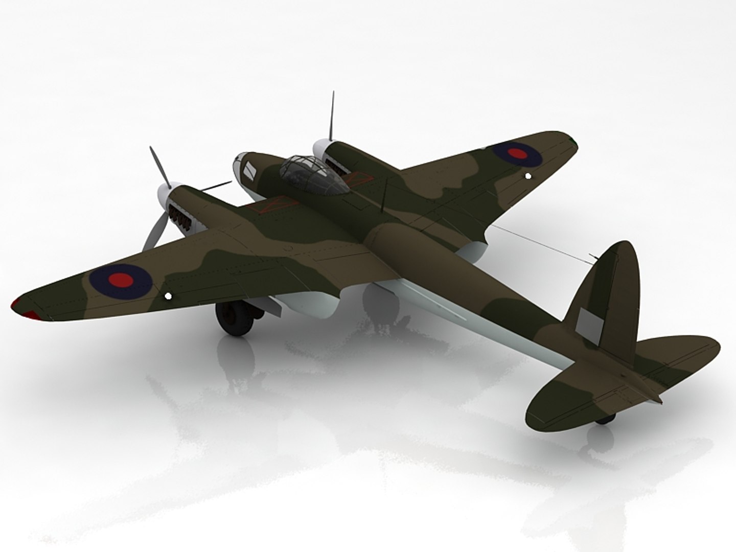 De Havilland DH.98 Mosquito FB MK VI 3D model - TurboSquid 1767760